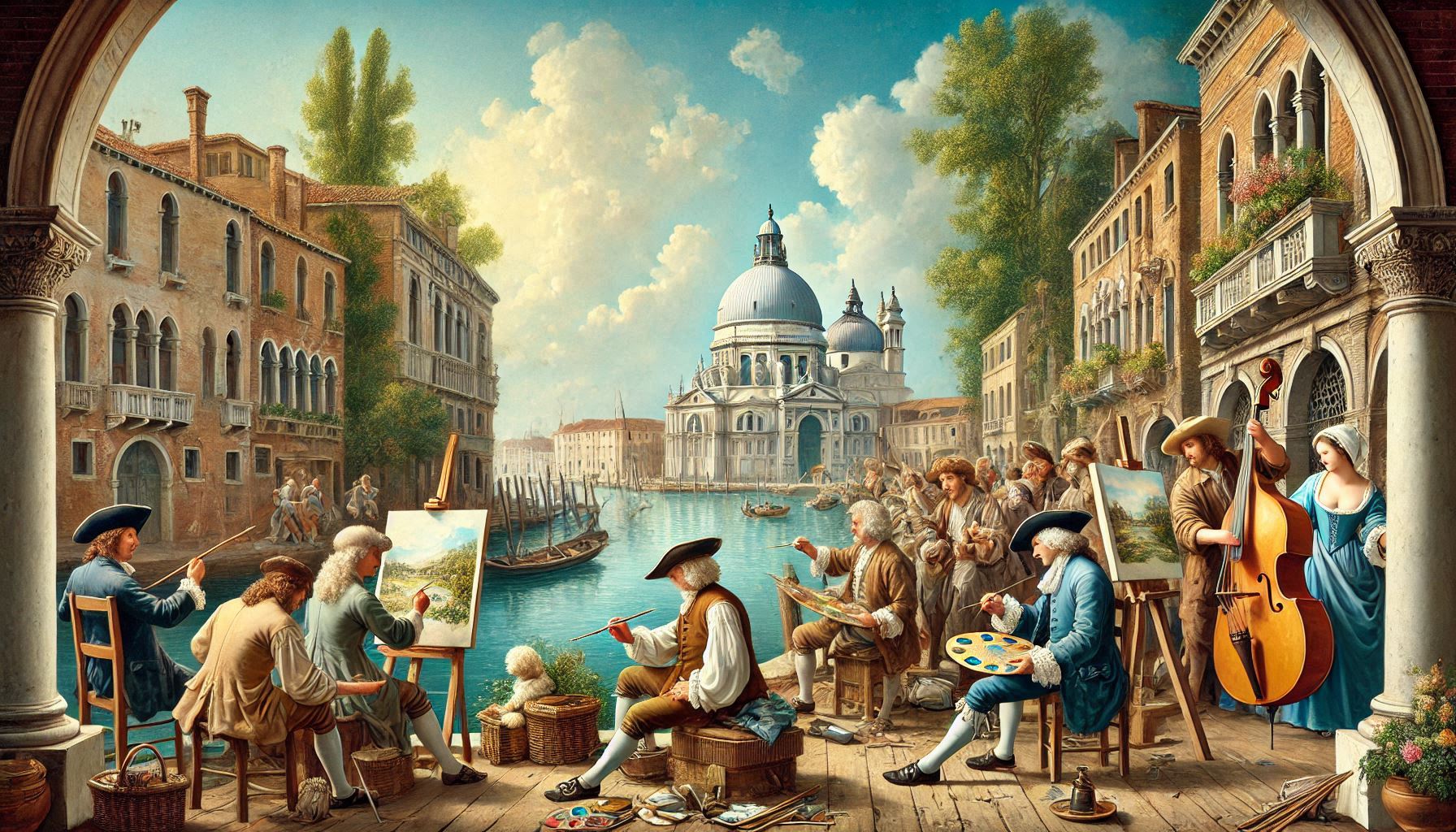 La camera ottica e il vedutismo: quando i pittori diventano fotografi